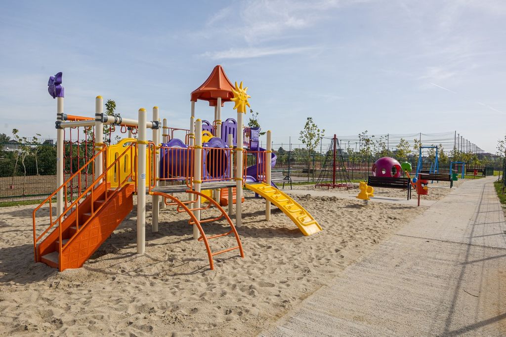Amenajare complex de joaca de exterior HILS Pallady, Bucuresti - Waterboyz